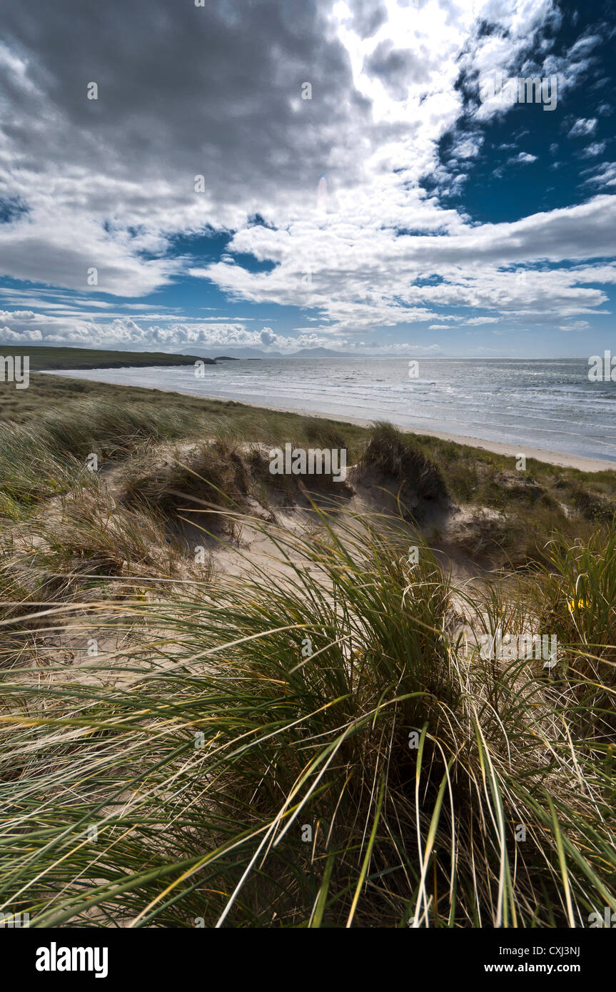 Aberffraw dunes and beach at Aberffraw bay on Anglesey Stock Photo - Alamy
