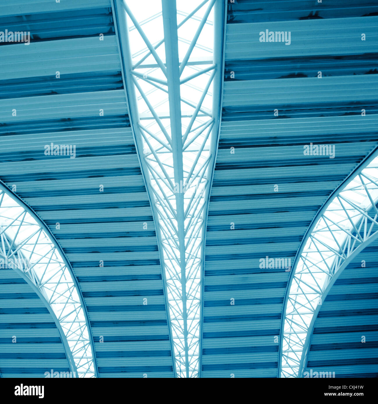 Modern city ceiling hi-res stock photography and images - Alamy