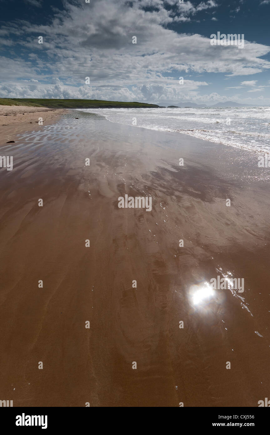 Aberffraw beach Traeth Mawr Anglesey North Wales UK Stock Photo - Alamy