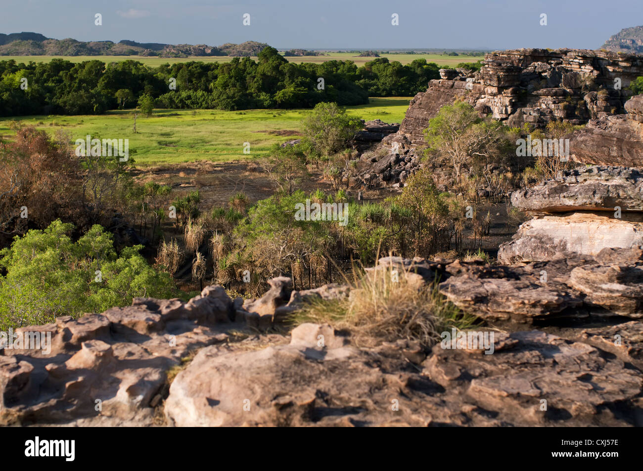 Rocks in Outback Stock Photo - Alamy