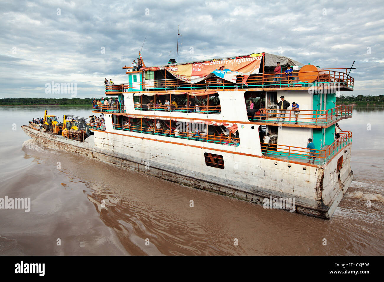 Amazon river boat hi-res stock photography and images - Alamy