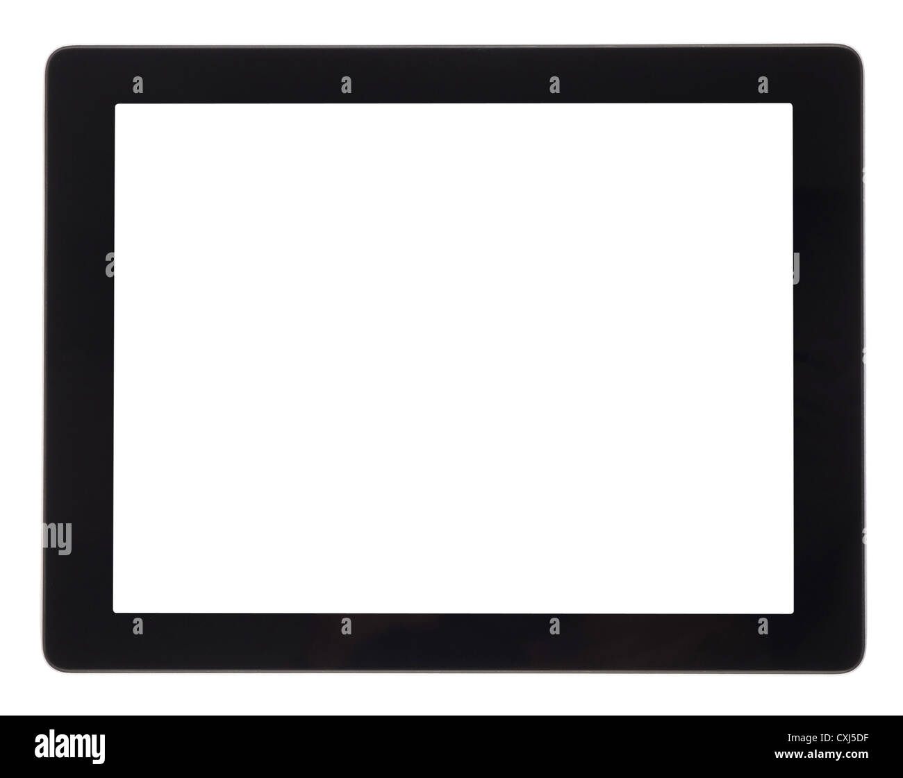 Male hand tablet on Cut Out Stock Images & Pictures - Alamy