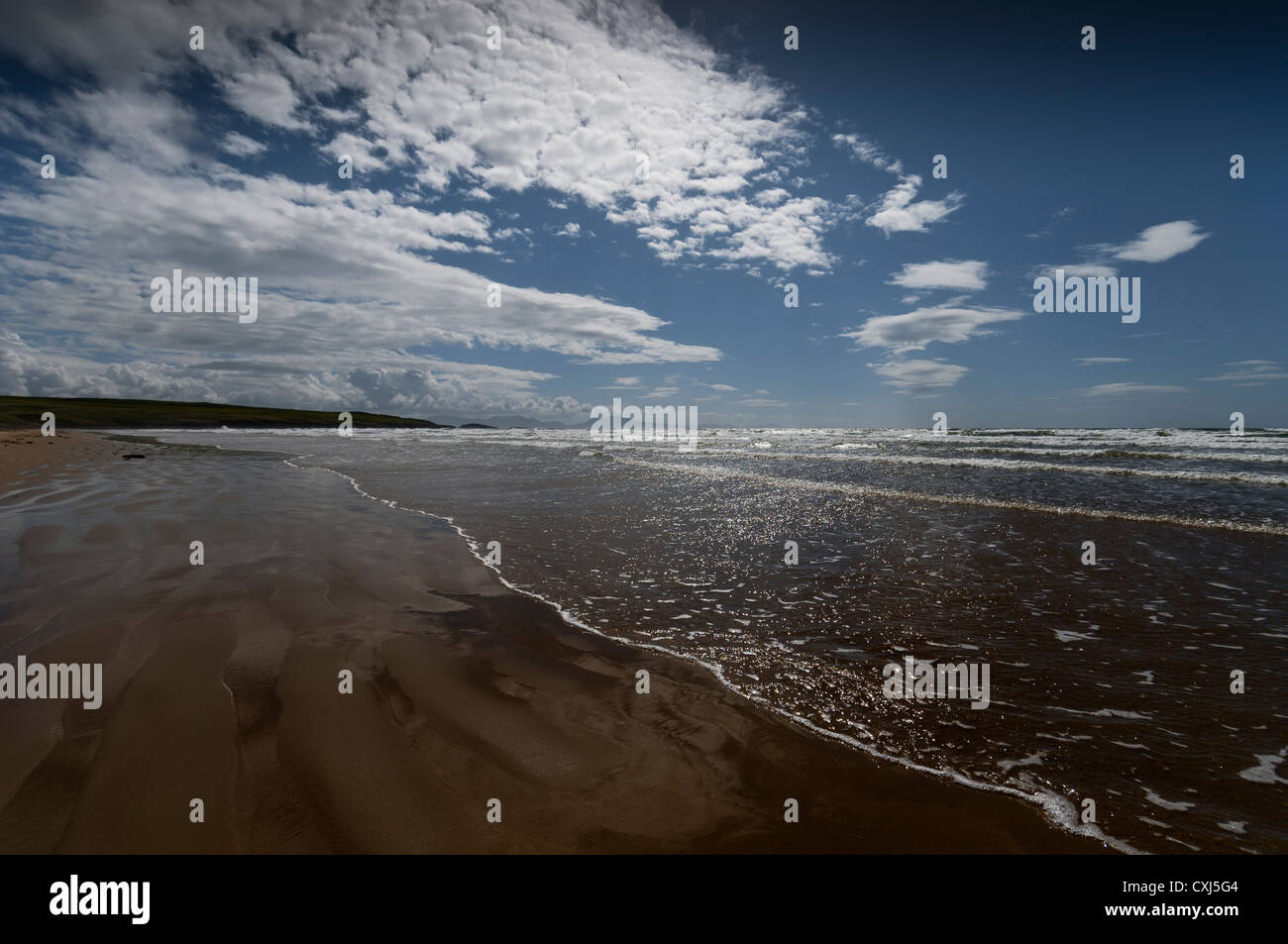 Aberffraw beach Traeth Mawr Anglesey North Wales UK Stock Photo - Alamy