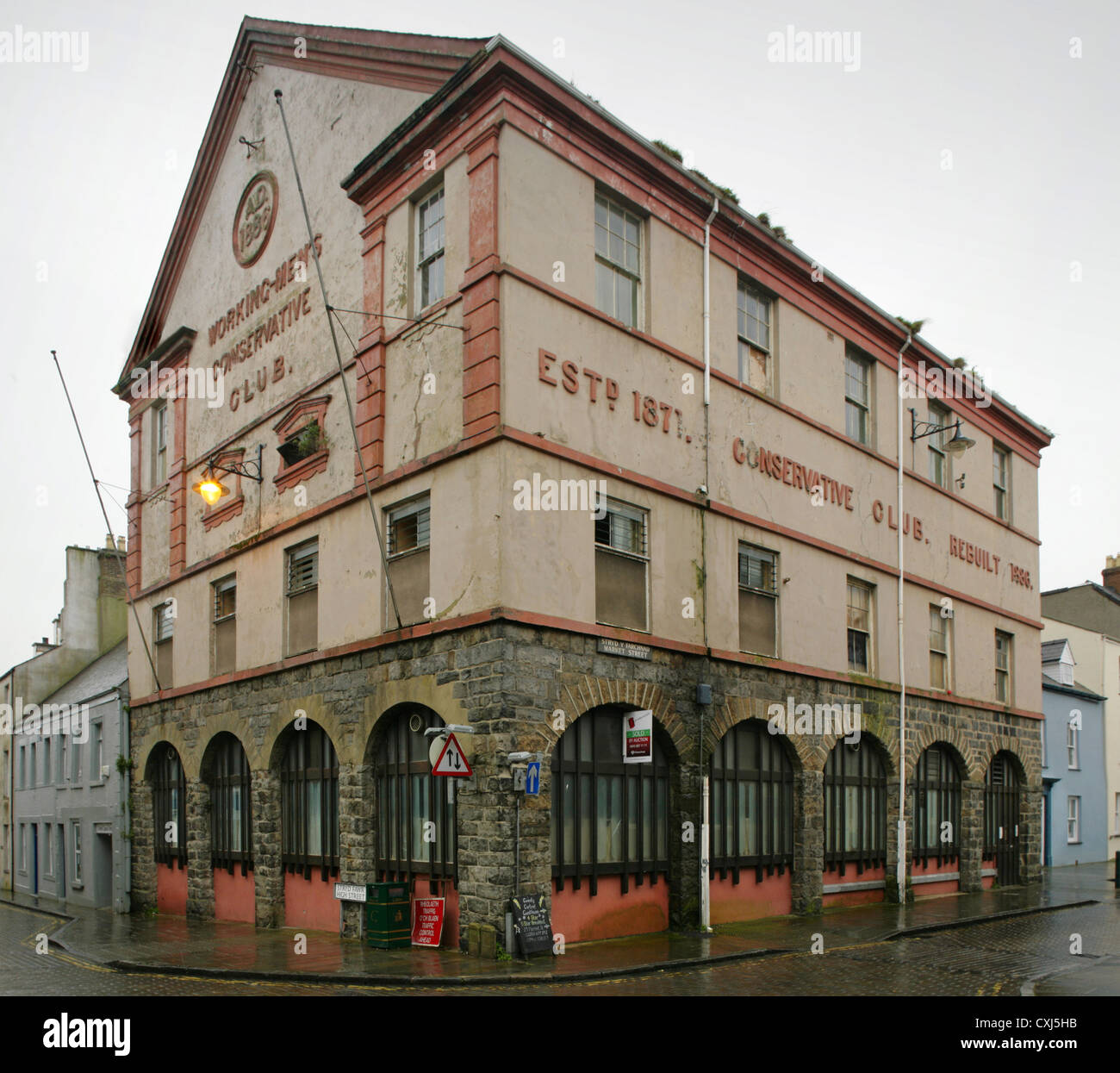 The Victorian Working Men's Conservative Club building, Caernarfon ...