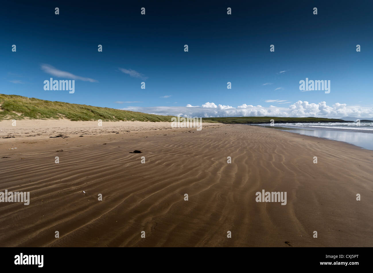 Aberffraw beach Traeth Mawr Anglesey North Wales UK Stock Photo - Alamy
