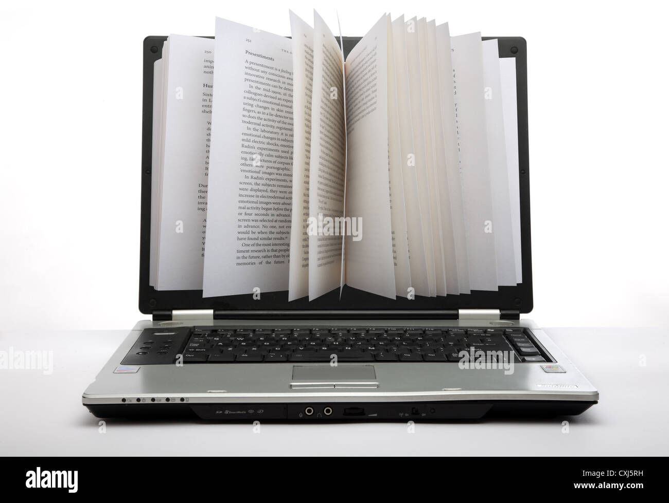 Reading laptop hi-res stock photography and images - Alamy
