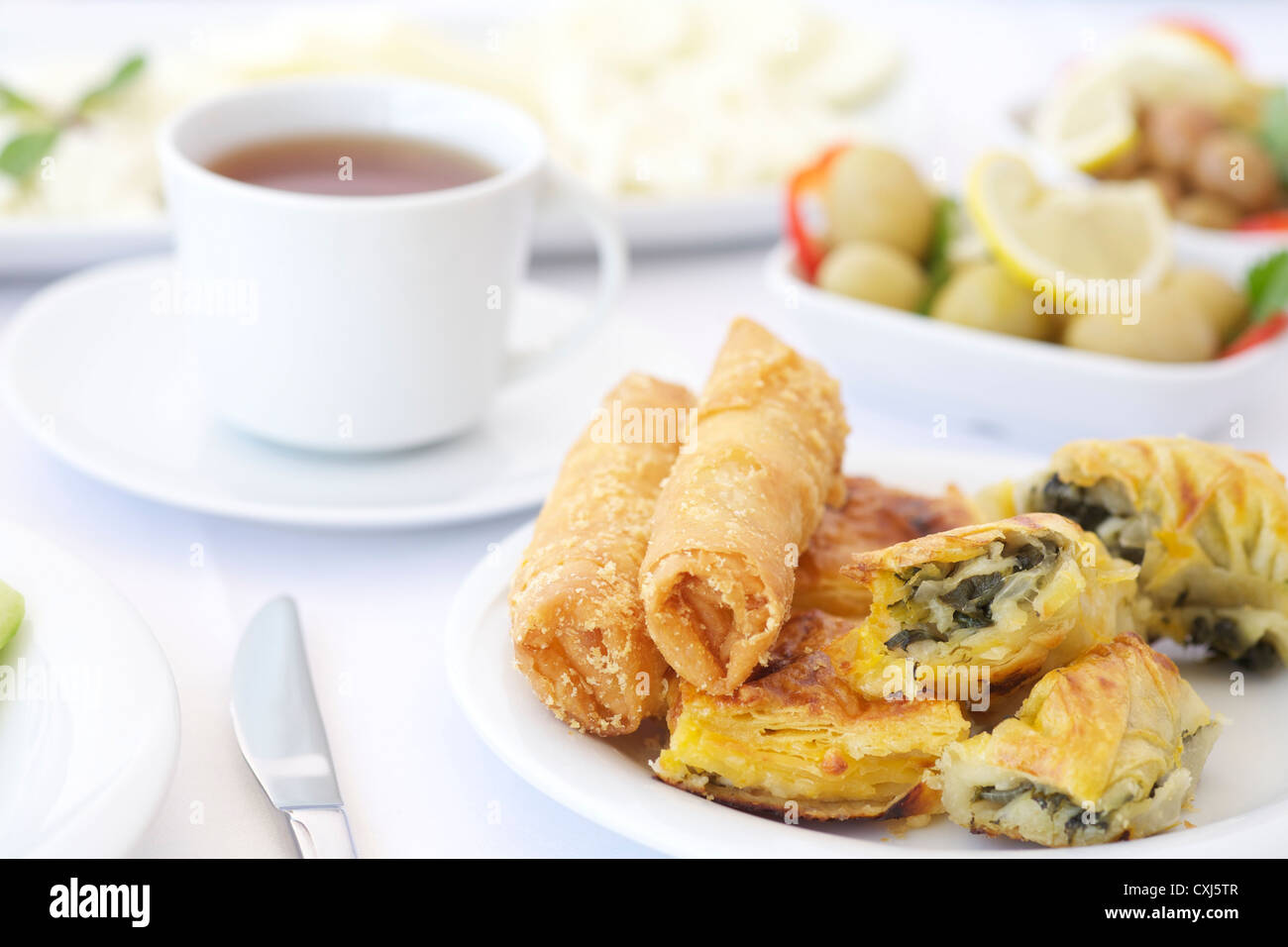 Pastries for morning Stock Photo - Alamy