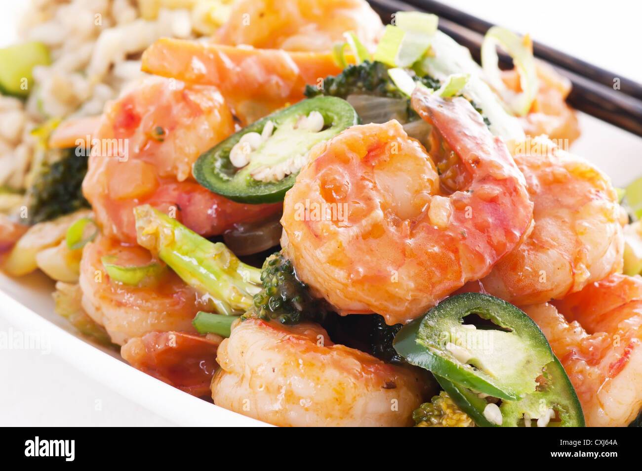 Chilli prawns sauce hi-res stock photography and images - Alamy