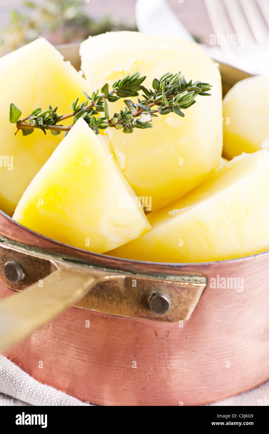 Boiled potato hi-res stock photography and images - Alamy