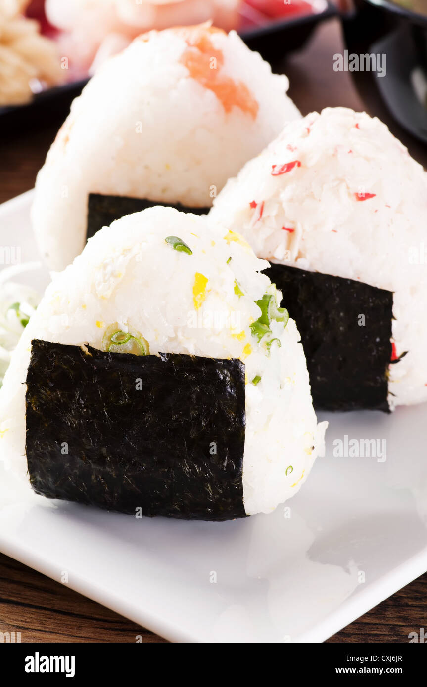 Onigiri hi-res stock photography and images - Alamy
