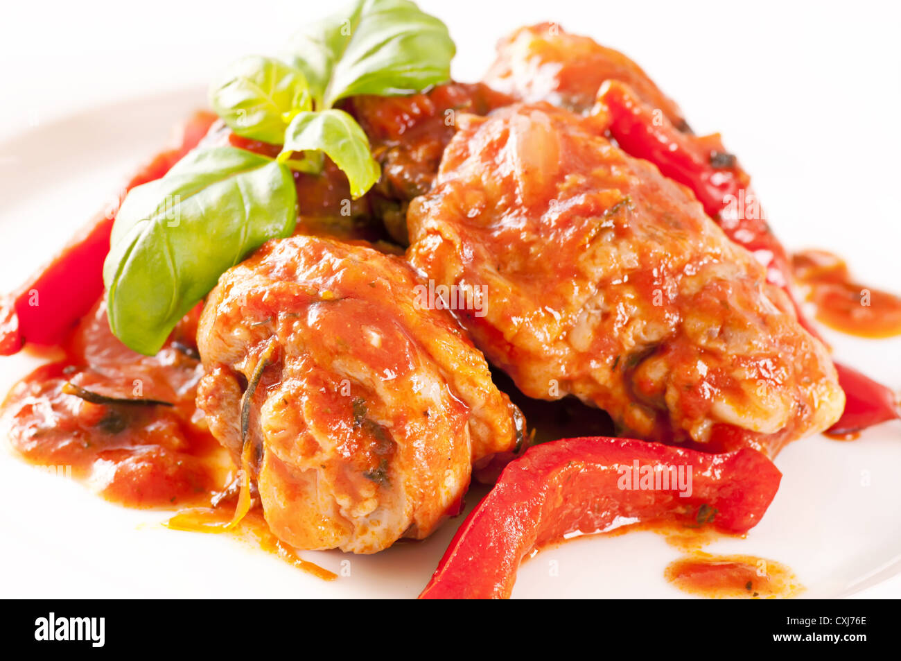 Pollo alla cacciatore hi-res stock photography and images - Alamy