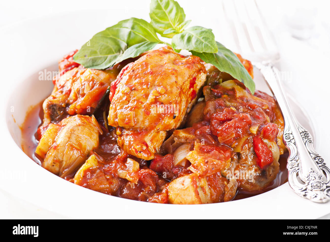 Pollo alla cacciatore hi-res stock photography and images - Alamy