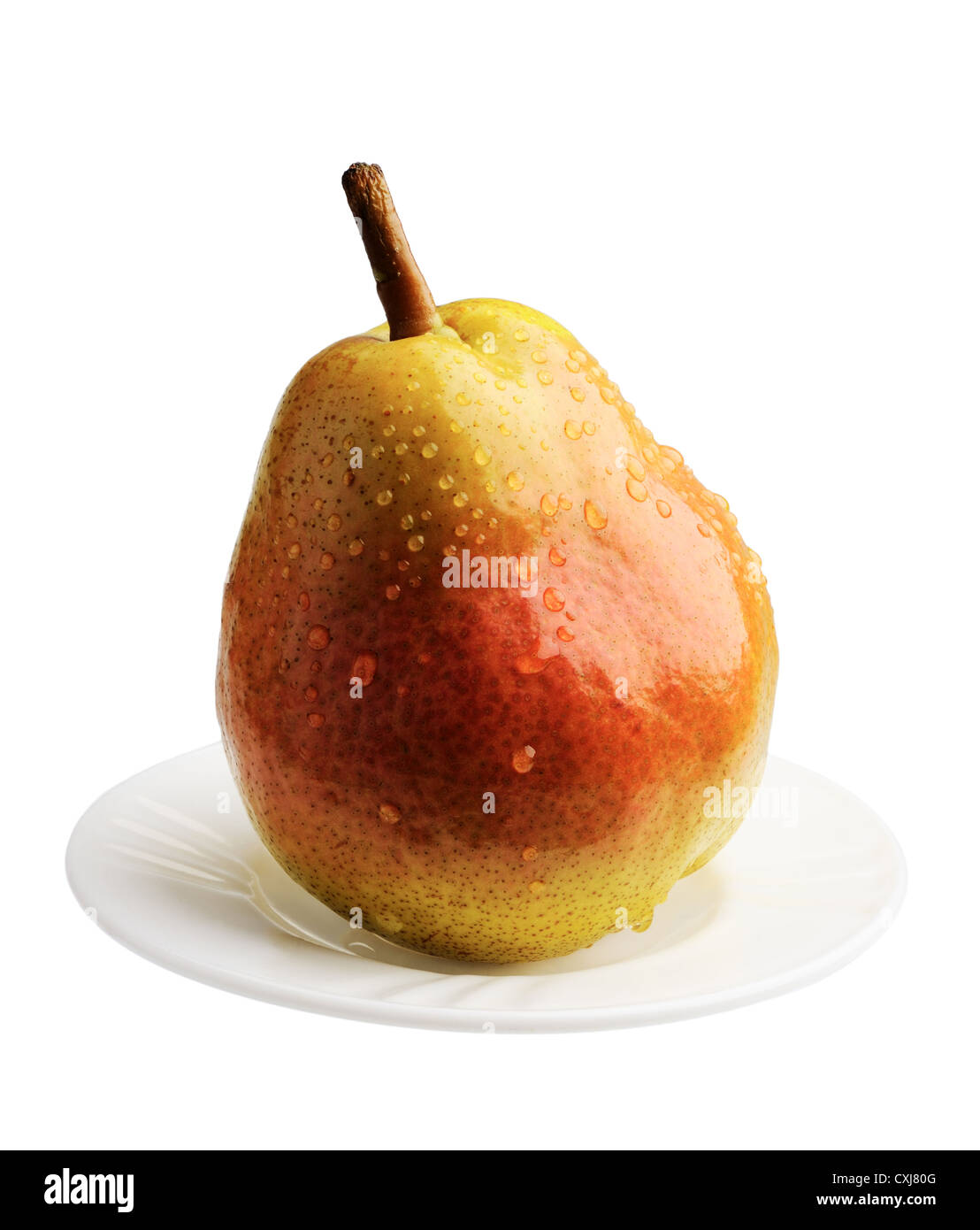 Pear plate hi-res stock photography and images - Alamy