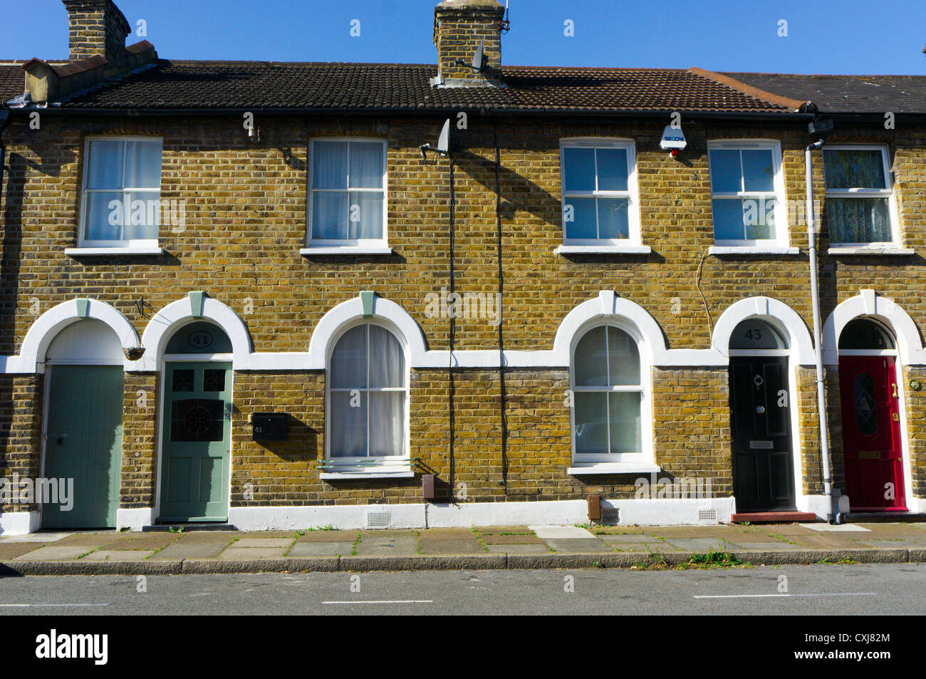 Terraced house uk hi-res stock photography and images - Alamy