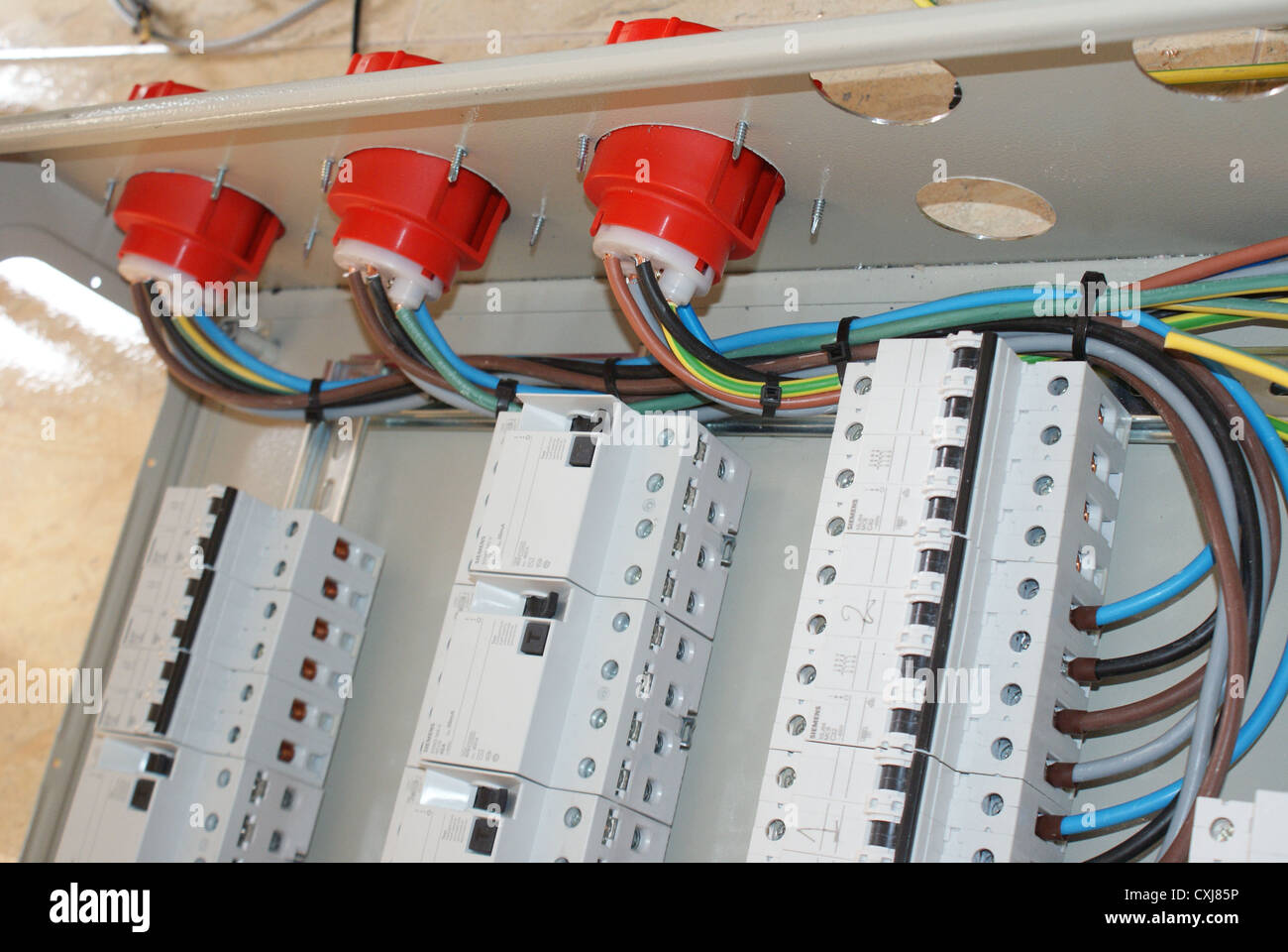 Red plug hi-res stock photography and images - Alamy