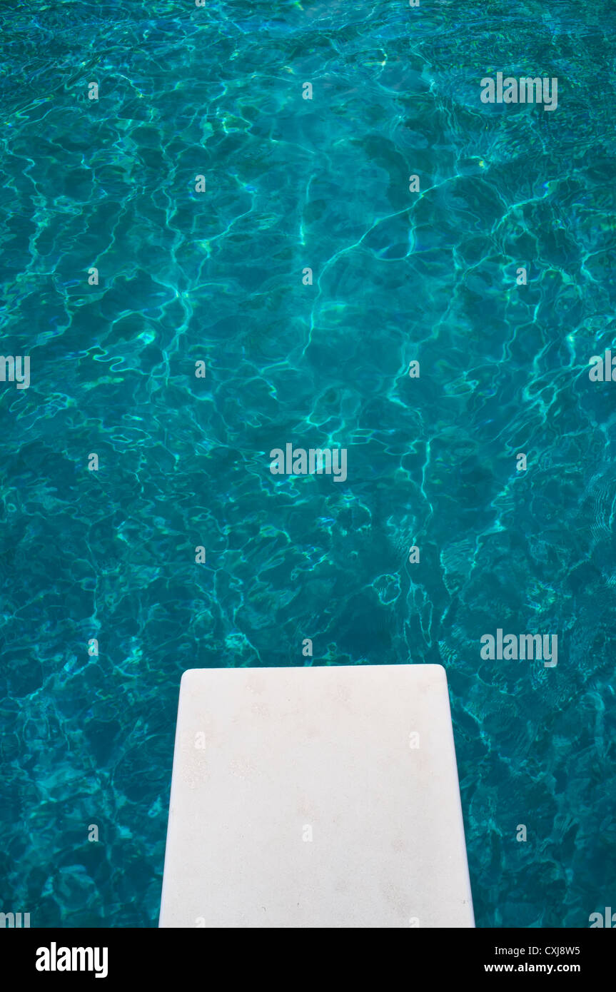 Diving board swimming pool hi-res stock photography and images - Alamy