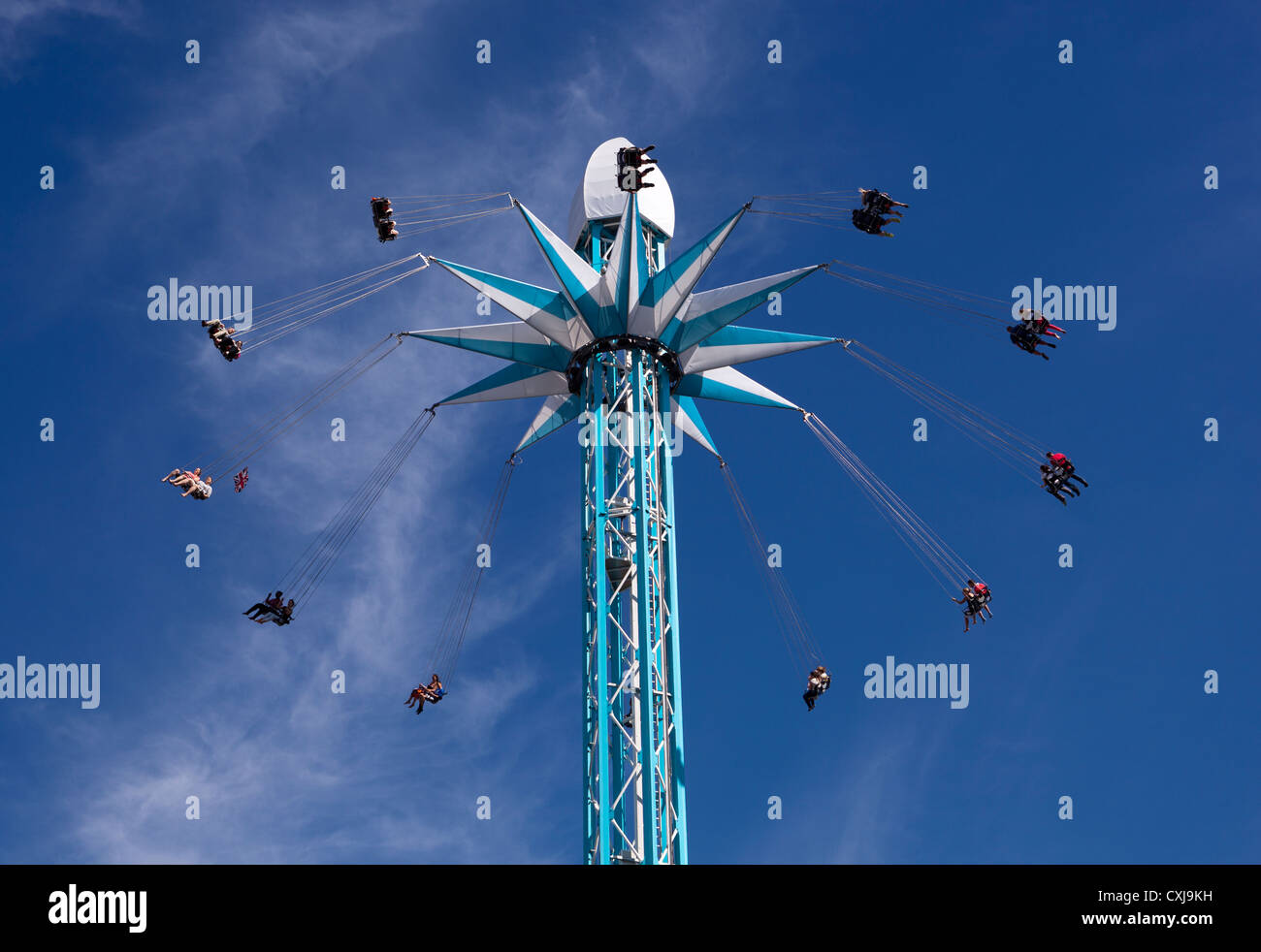 Star Flyer Ride South Bank London Stock Photo - Alamy