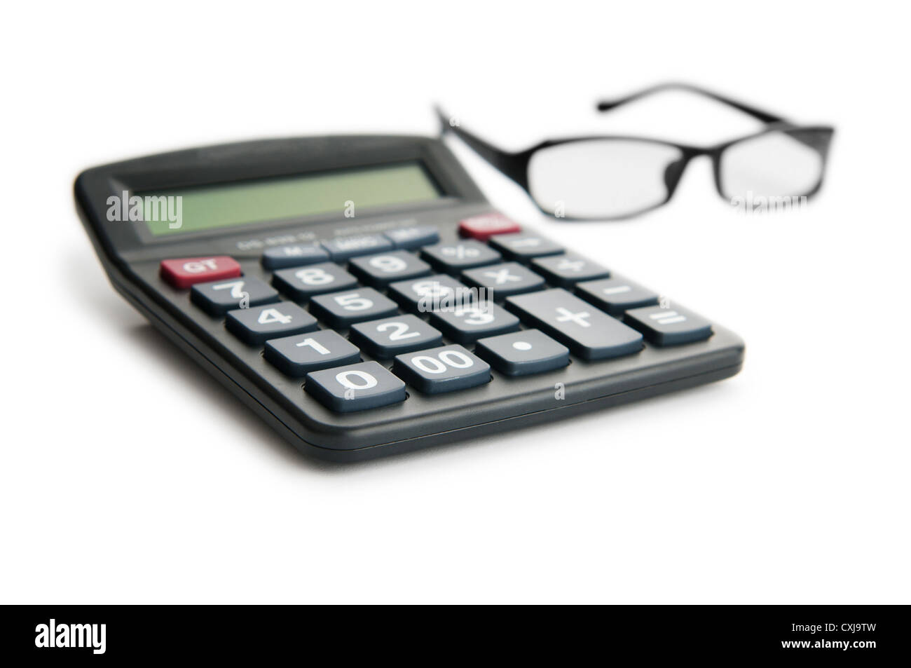 Business concept with accounting calculator Stock Photo - Alamy