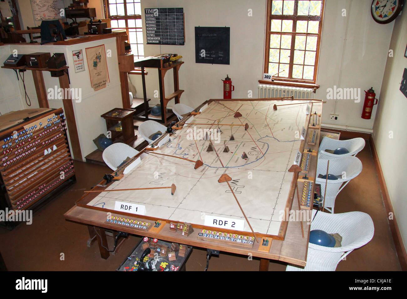Battle of britain ops room hi-res stock photography and images - Alamy