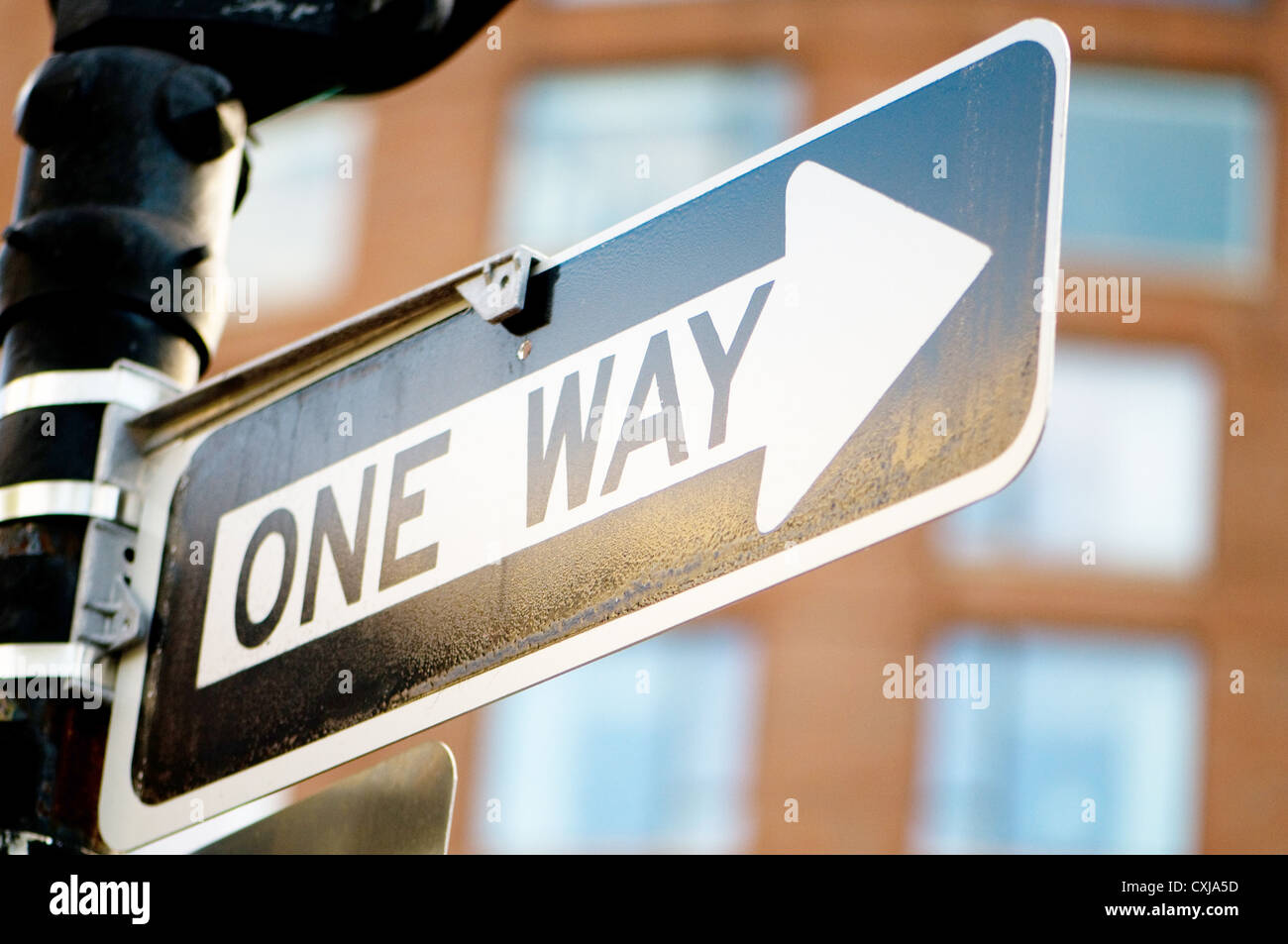 Street sign on the bright day Stock Photo - Alamy