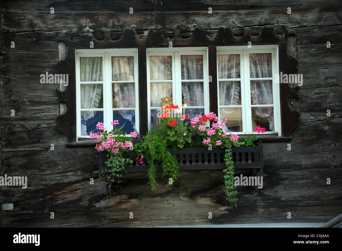 Switzerland, Valais, Zermatt, windows Stock Photo - Alamy
