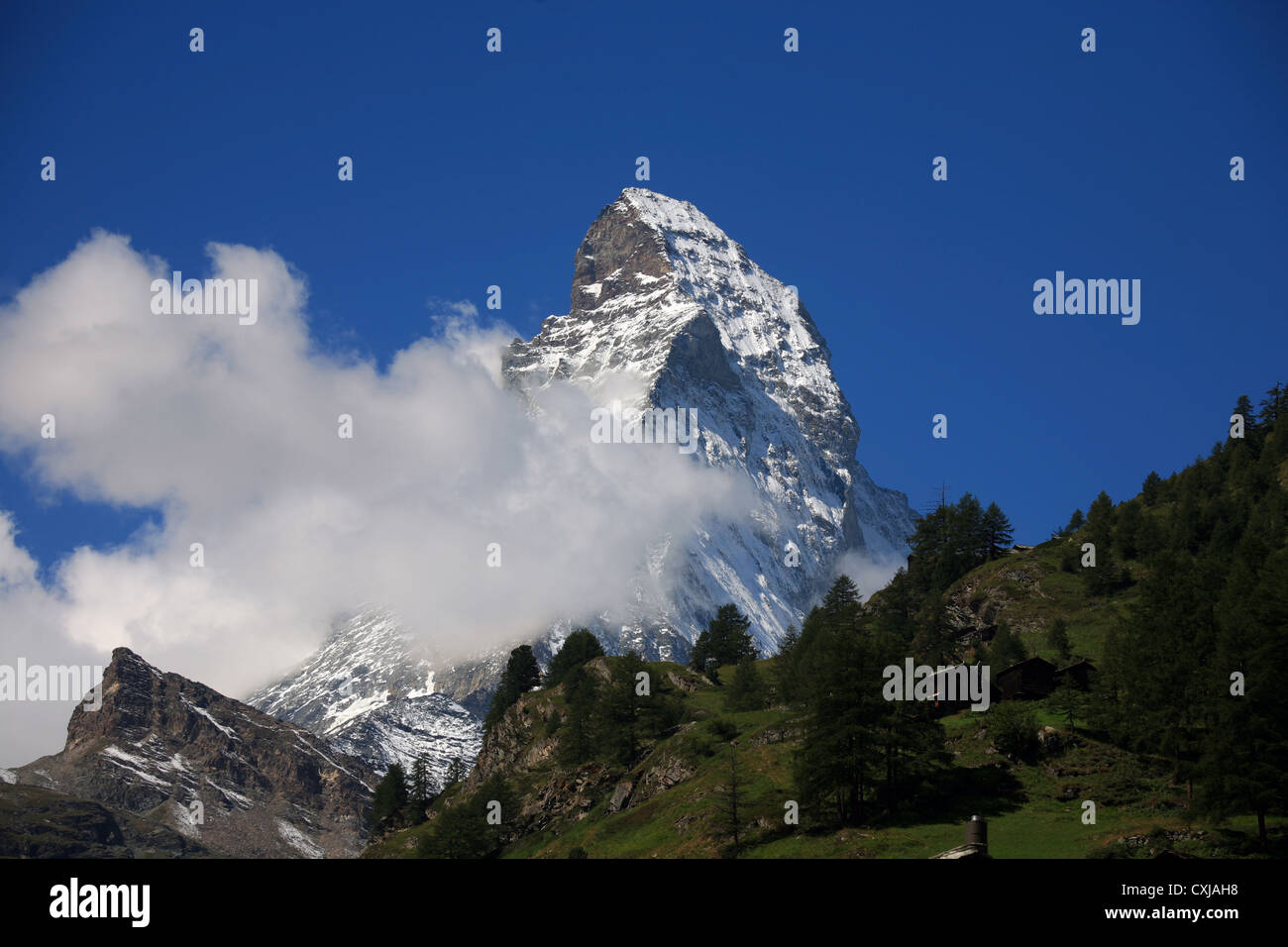 Switzerland, Valais, Zermatt, Matterhorn Stock Photo - Alamy