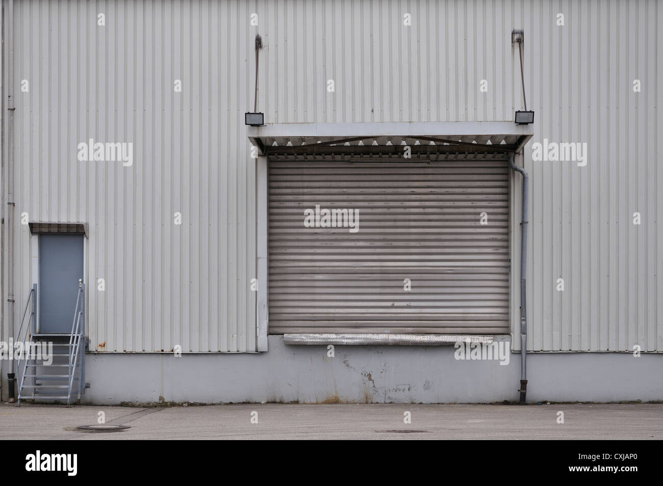 Ramp output of factory building hi-res stock photography and images - Alamy
