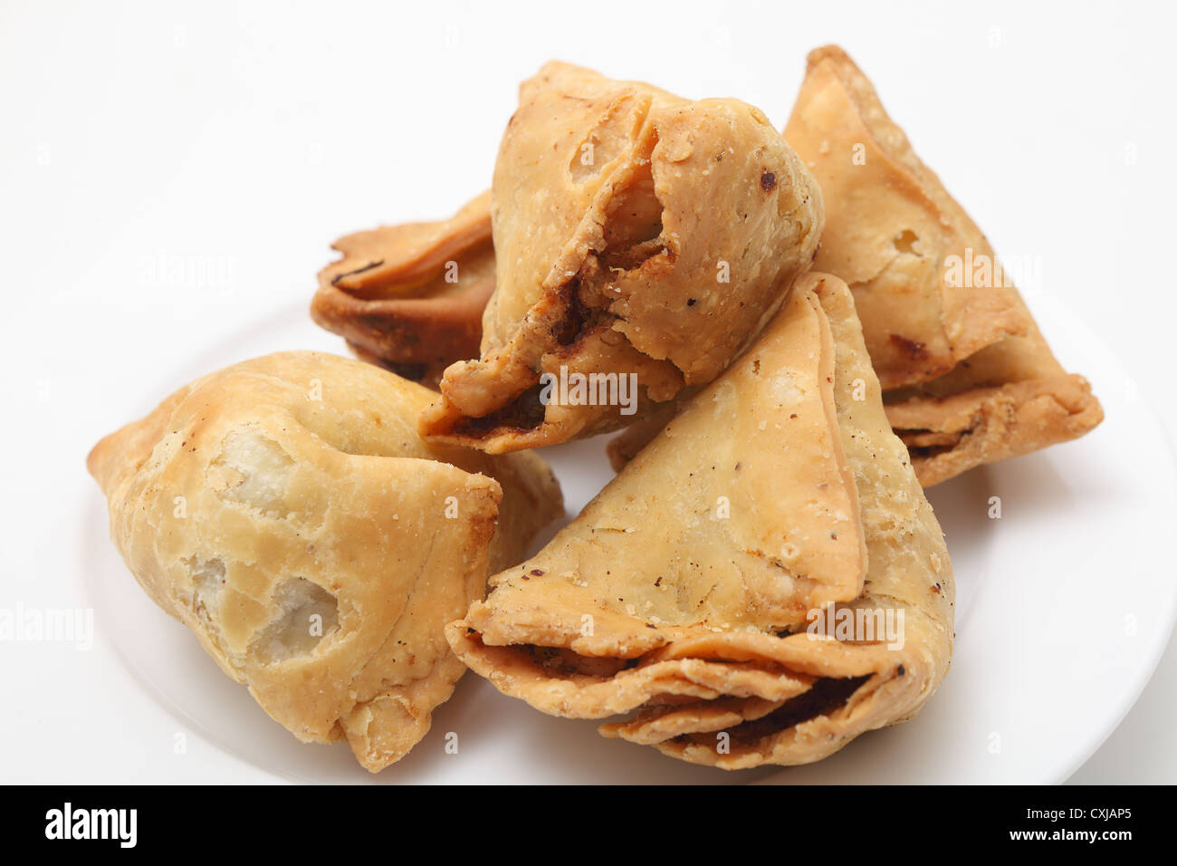 Indian vegetable samosa hi-res stock photography and images - Alamy
