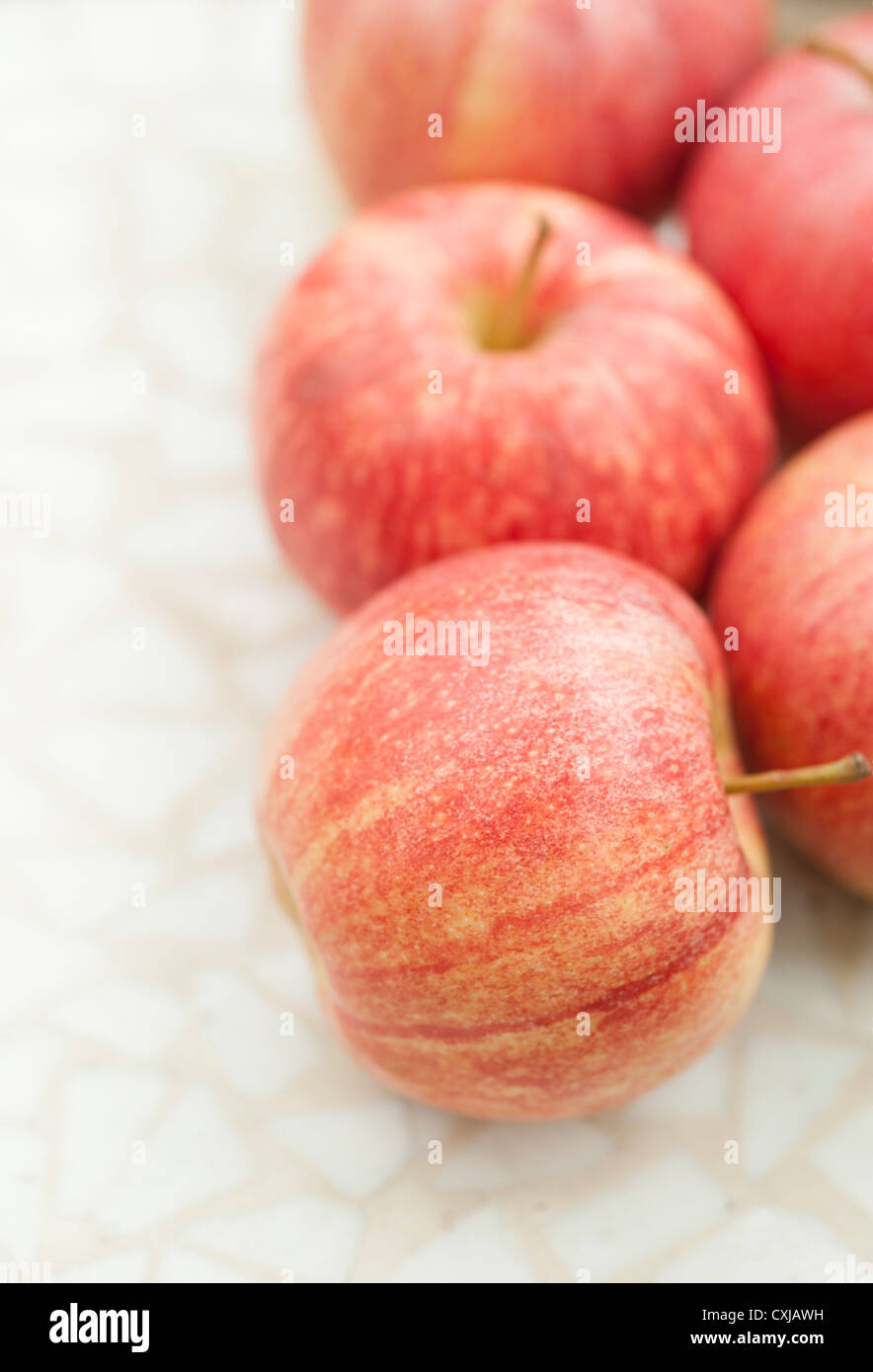 Closeup of fresh red apples Stock Photo - Alamy