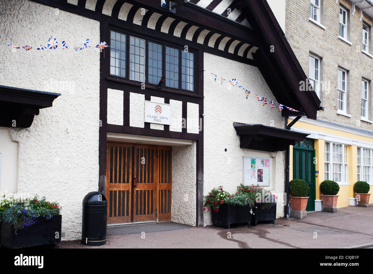 The Town Hall at Clare Suffolk England Stock Photo - Alamy