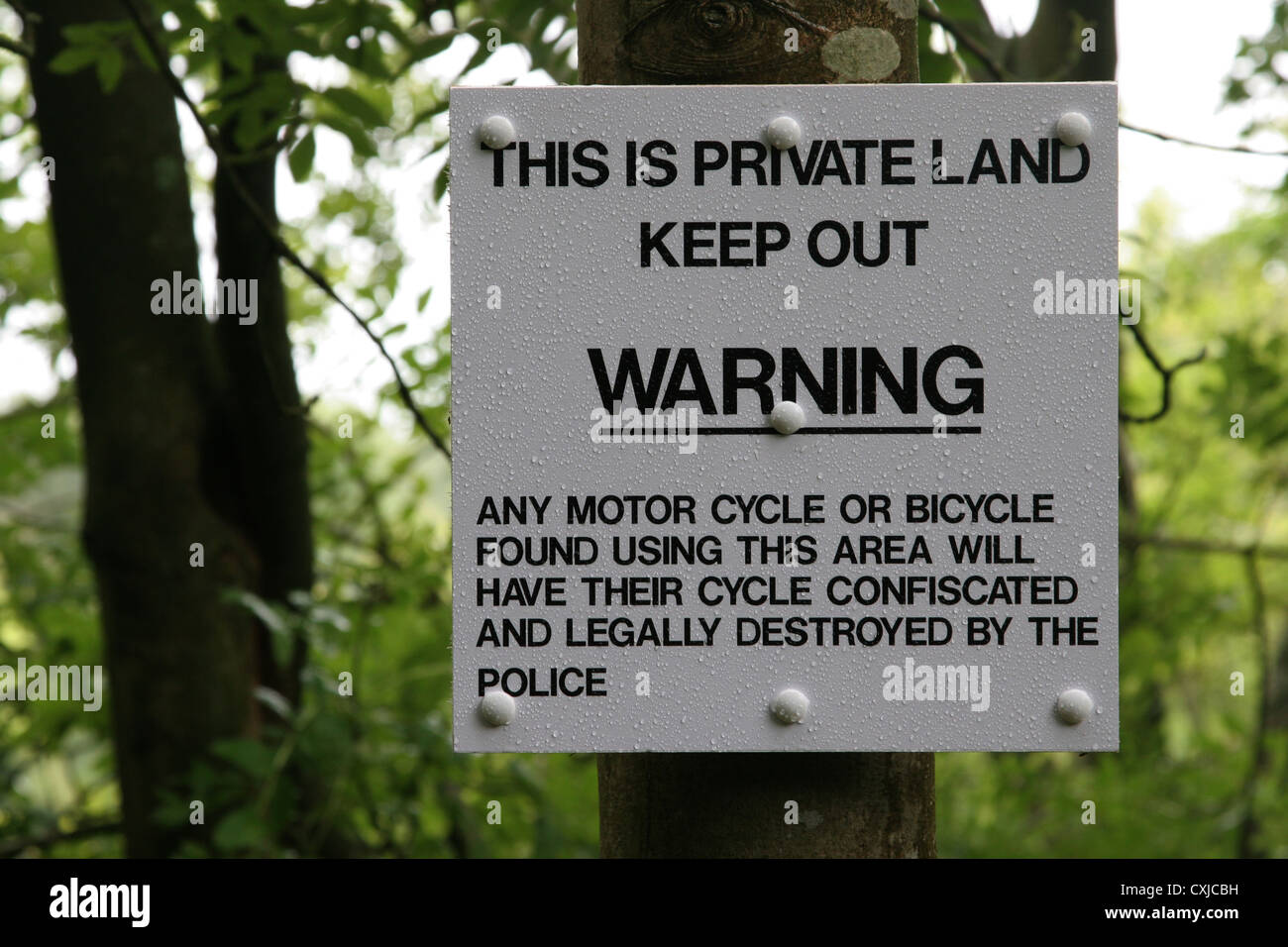 Bylaw signage hi-res stock photography and images - Alamy