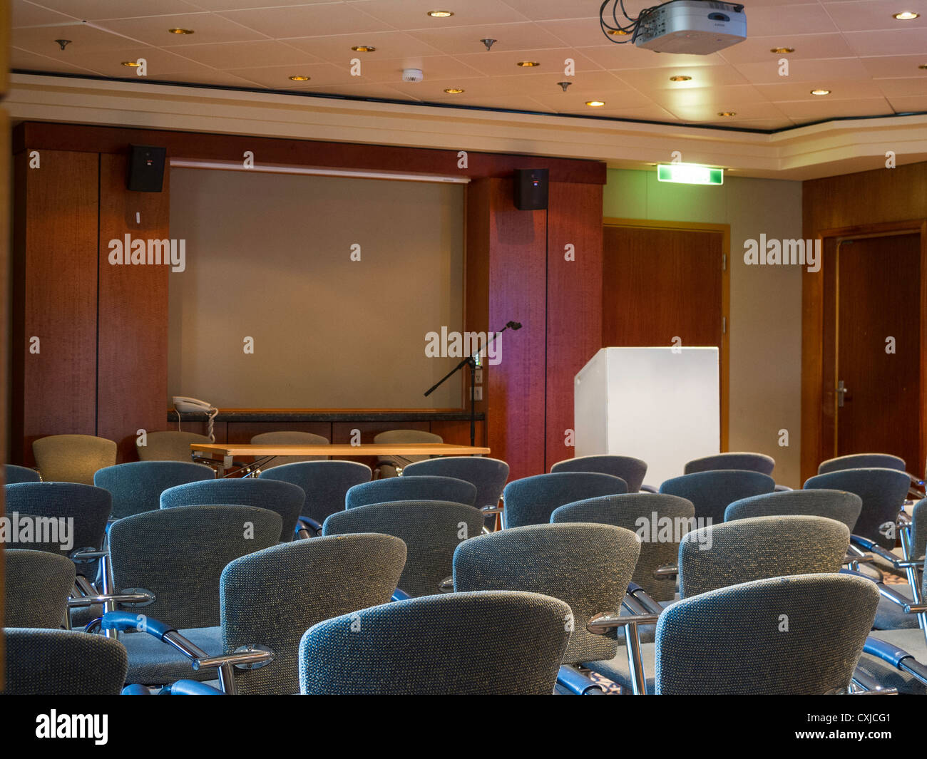 Empty Business Conference Room Stock Photo - Alamy