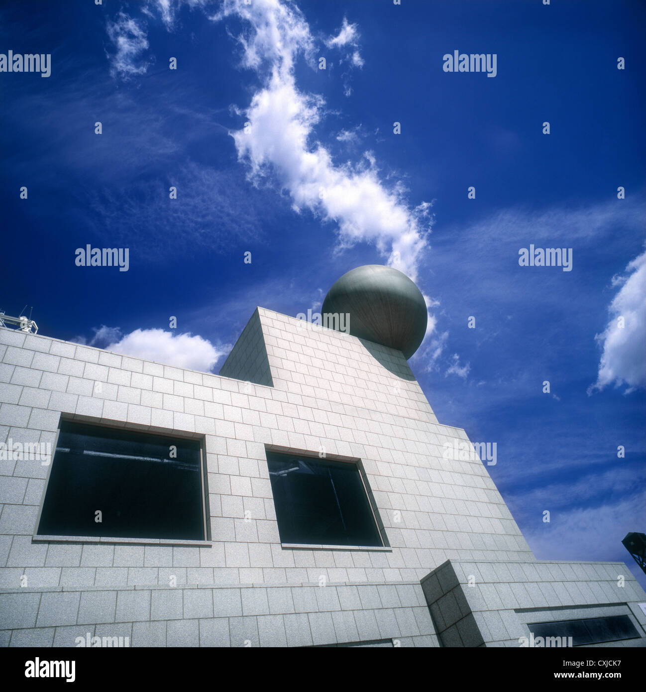 Architectural detail in the Olympic Port in Barcelona Stock Photo - Alamy