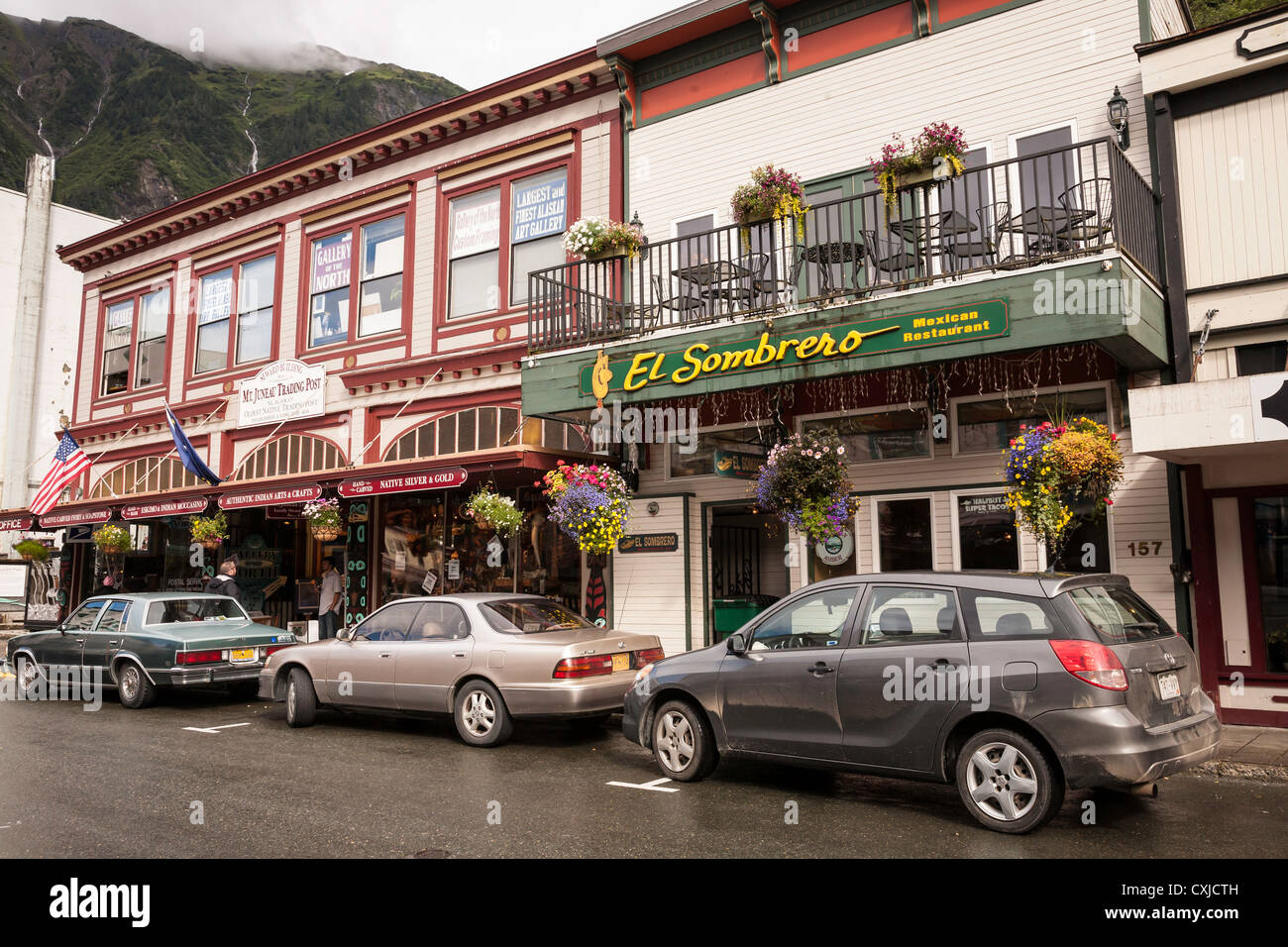 Juneau street sign hi-res stock photography and images - Alamy