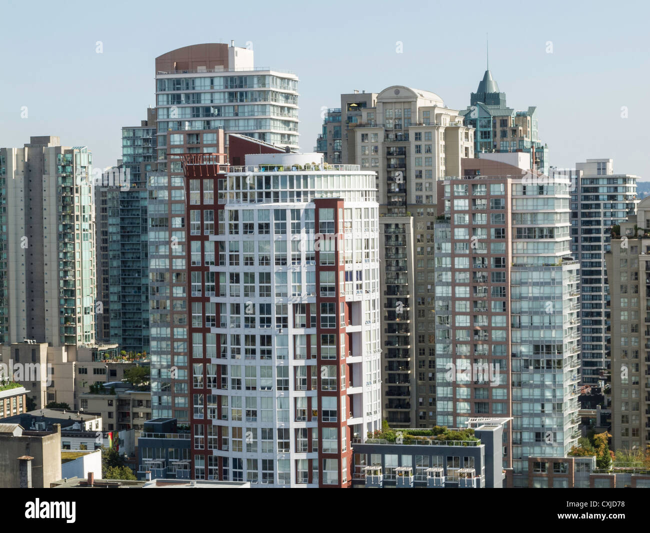 Cityscape, Vancouver, BC, Canada Stock Photo - Alamy