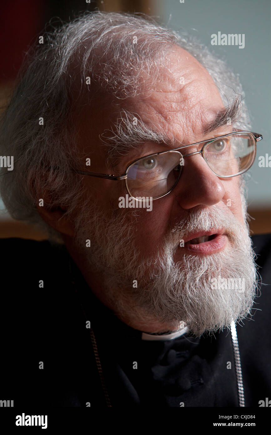 The Archbishop of Canterbury, Dr. Rowan Williams Stock Photo - Alamy