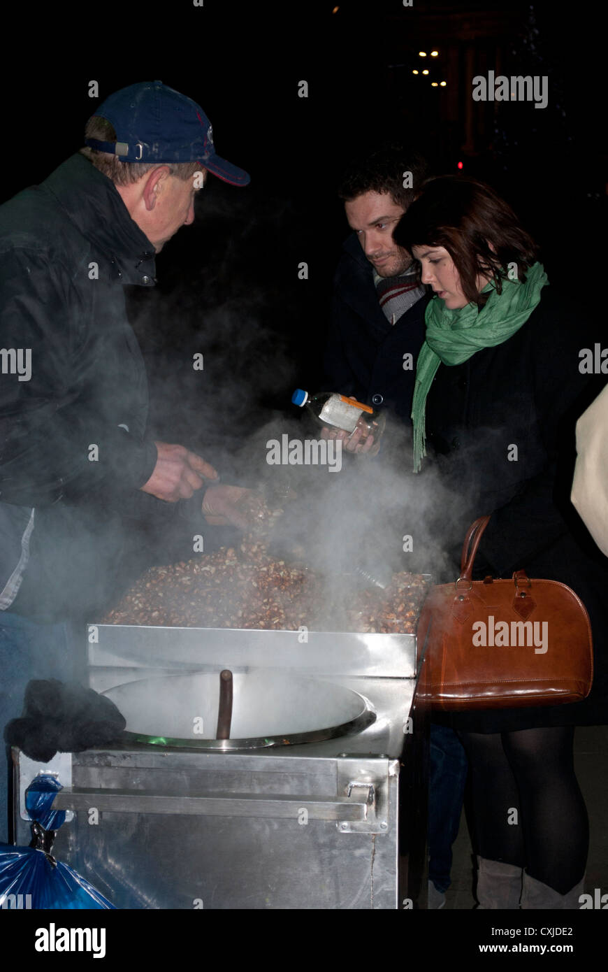 Roasted Chestnuts London High Resolution Stock Photography and Images ...