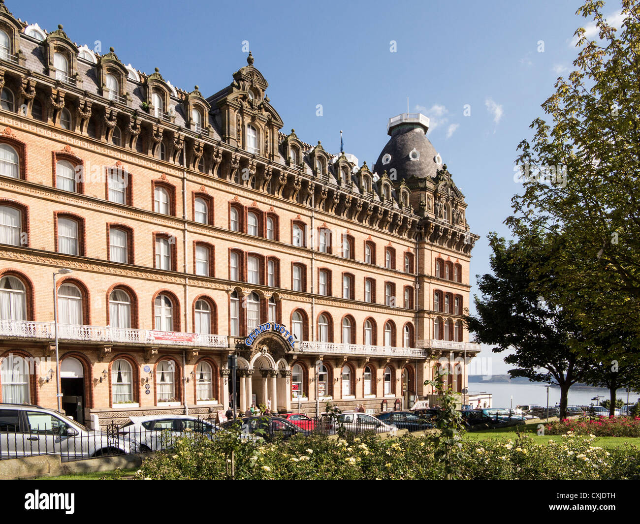 Scarborough Yorkshire UK. Grand Hotel Stock Photo - Alamy
