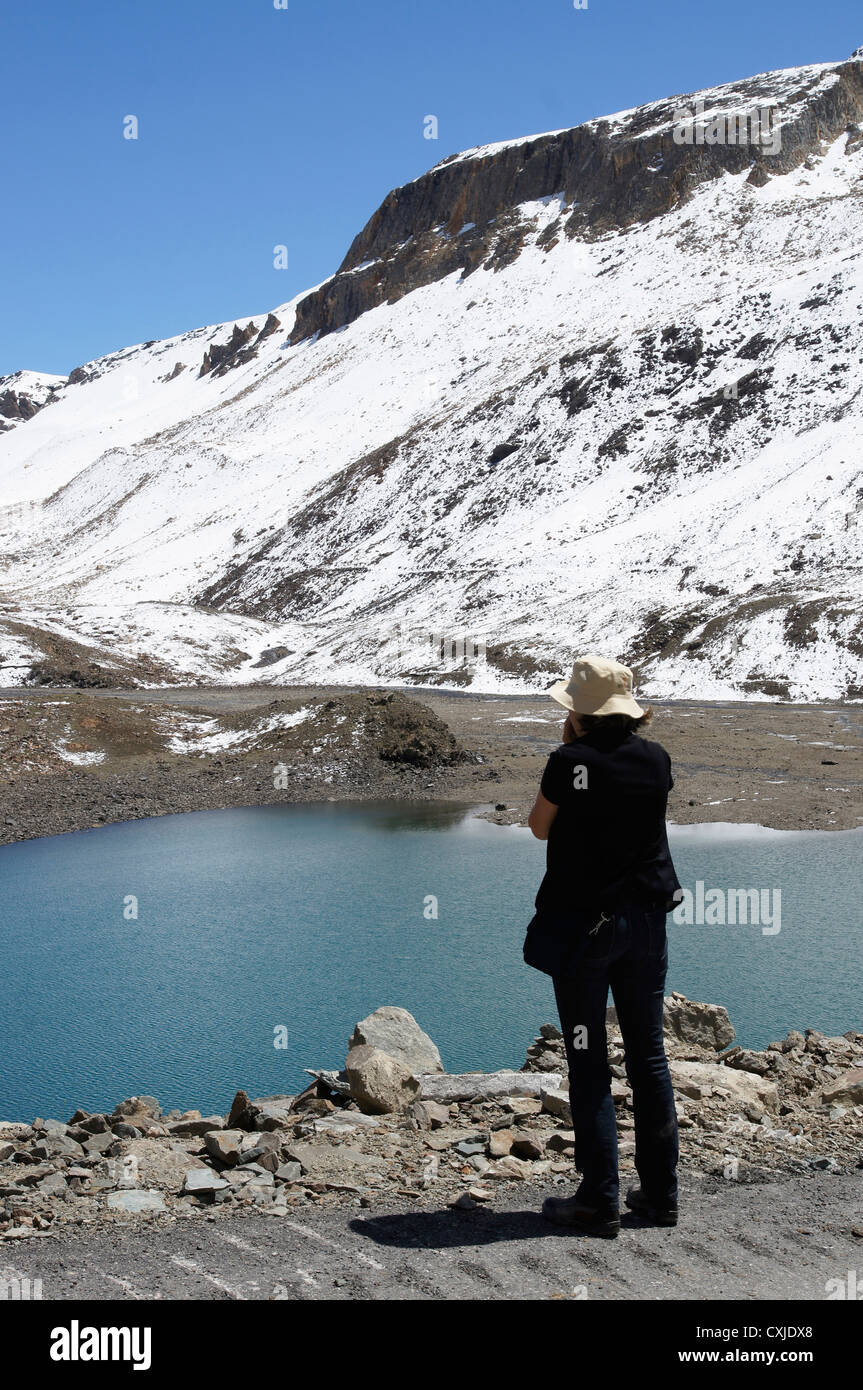 Suraj tal suraj tal lake surya taal torism tourist hi-res stock ...
