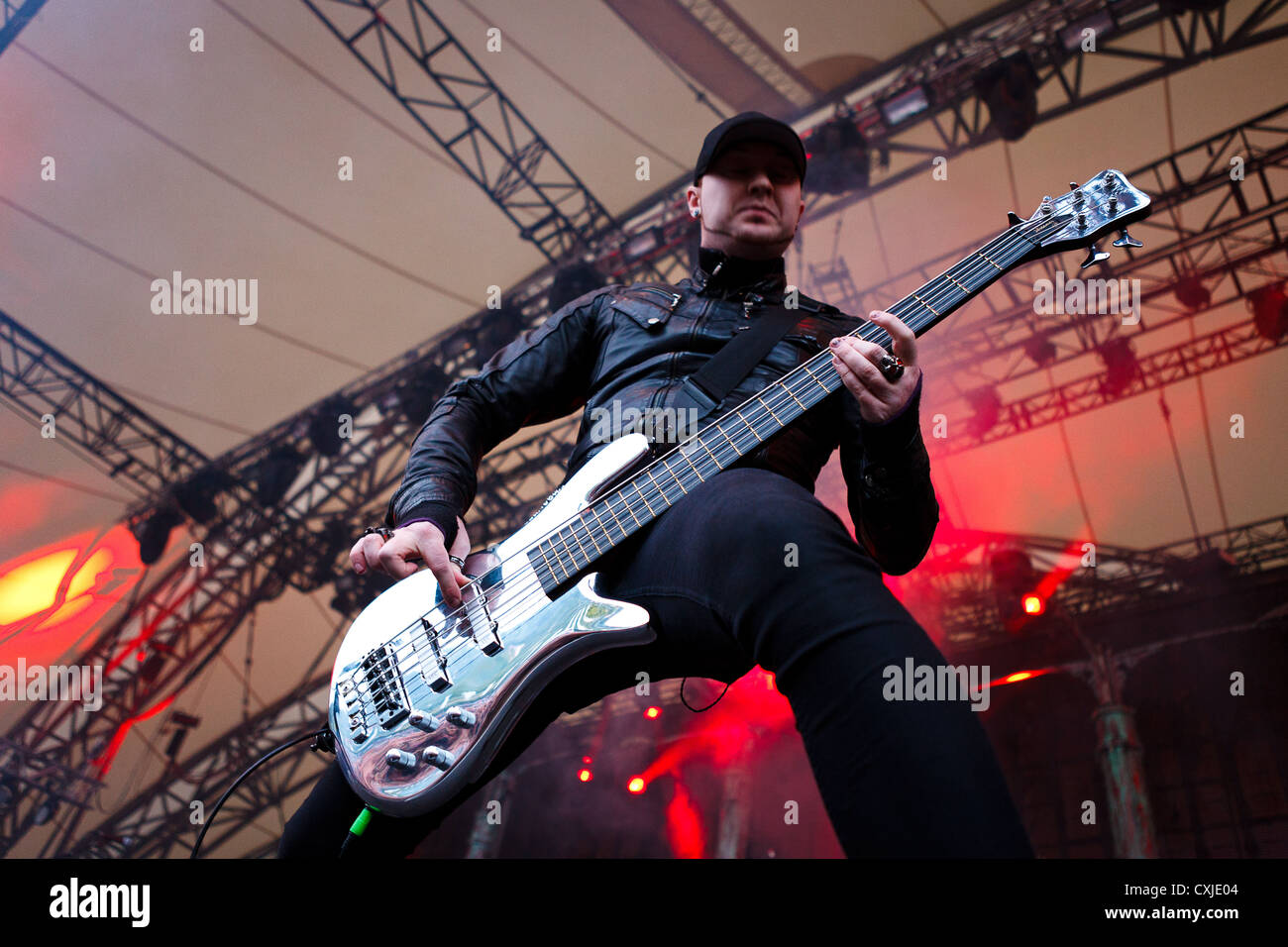 Pendulum on stage at the Eden Sessions at The Eden Project, Cornwall in ...