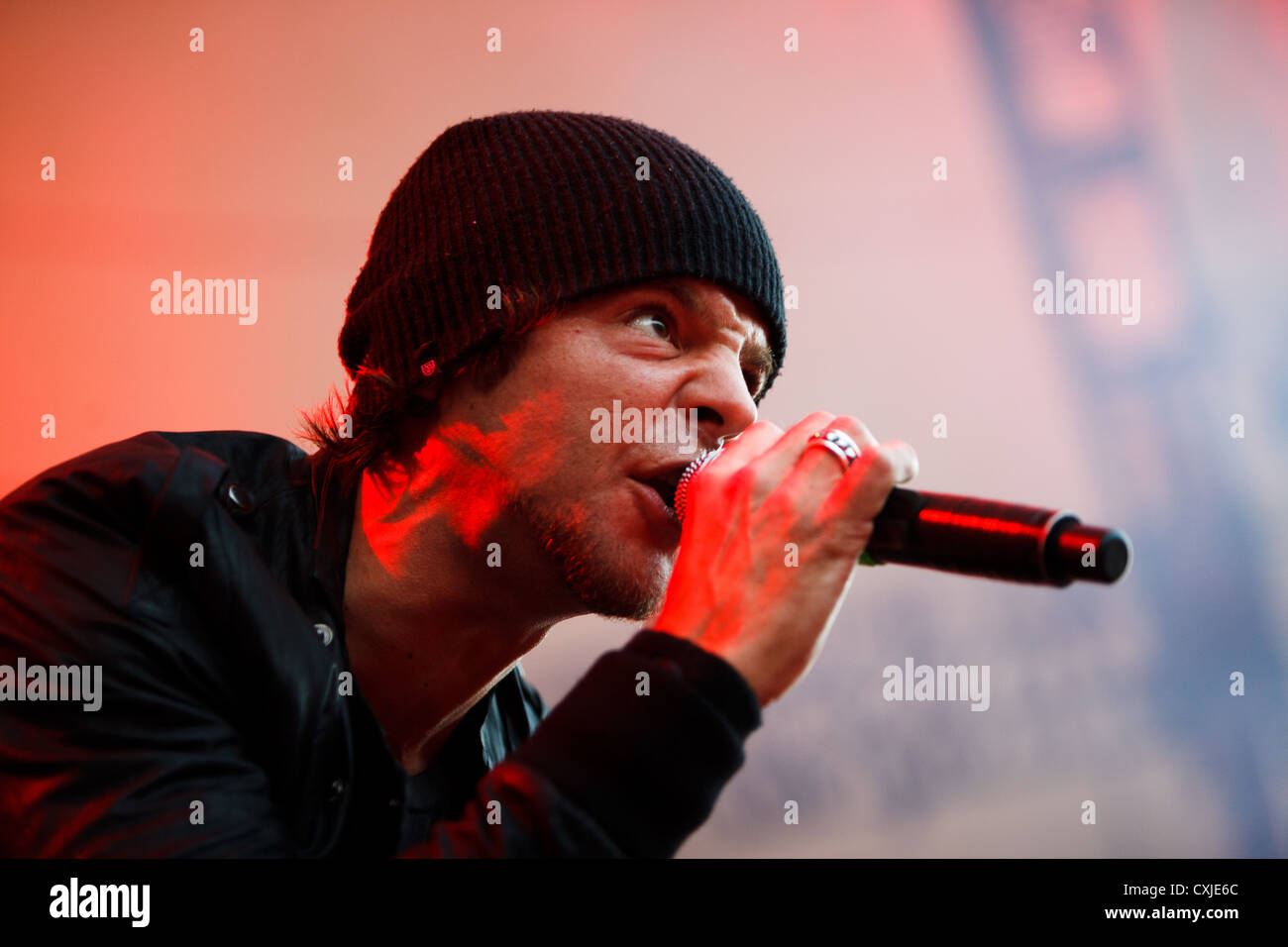 Pendulum on stage at the Eden Sessions at The Eden Project, Cornwall in ...