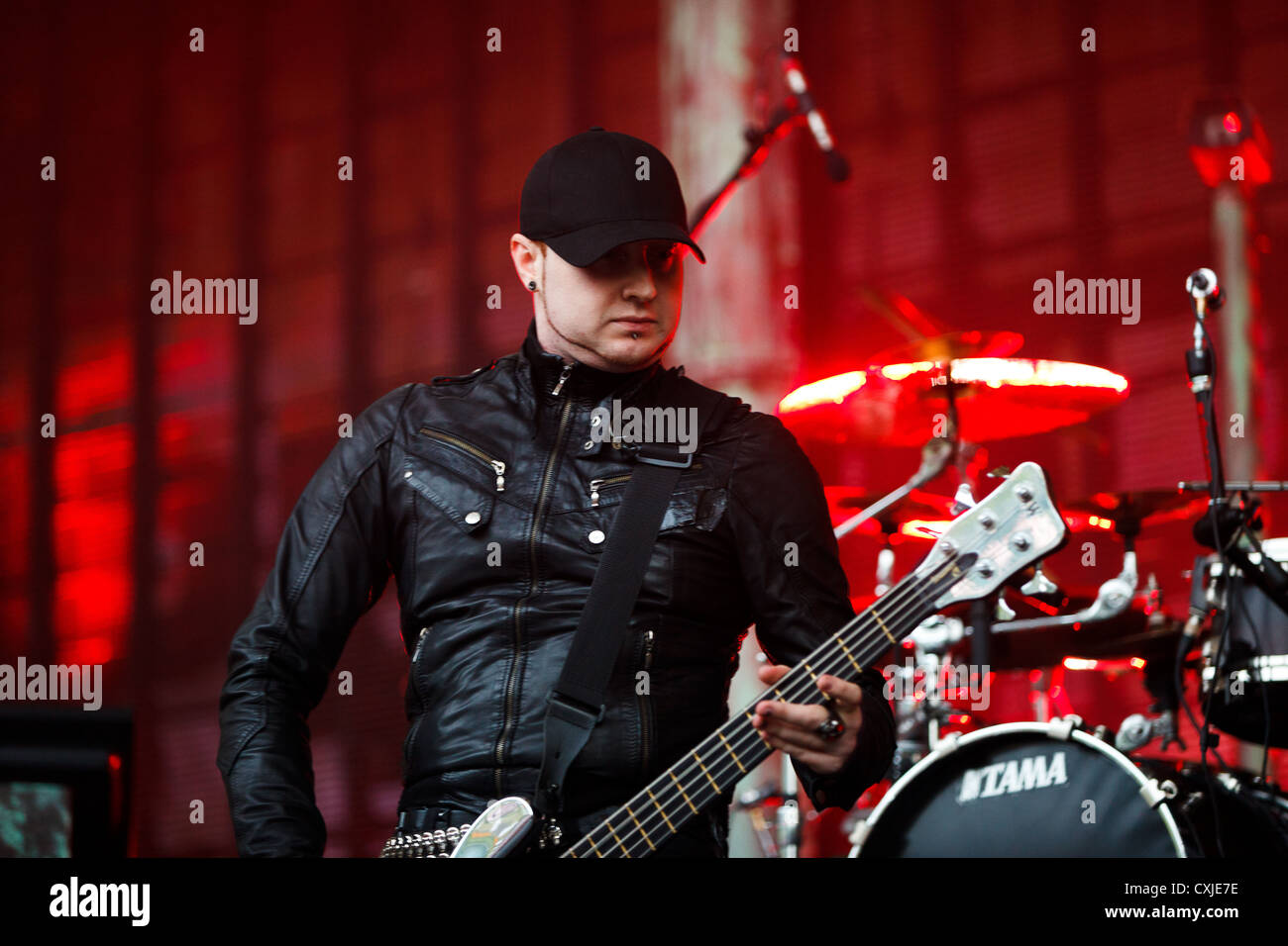 Pendulum on stage at the Eden Sessions at The Eden Project, Cornwall in ...