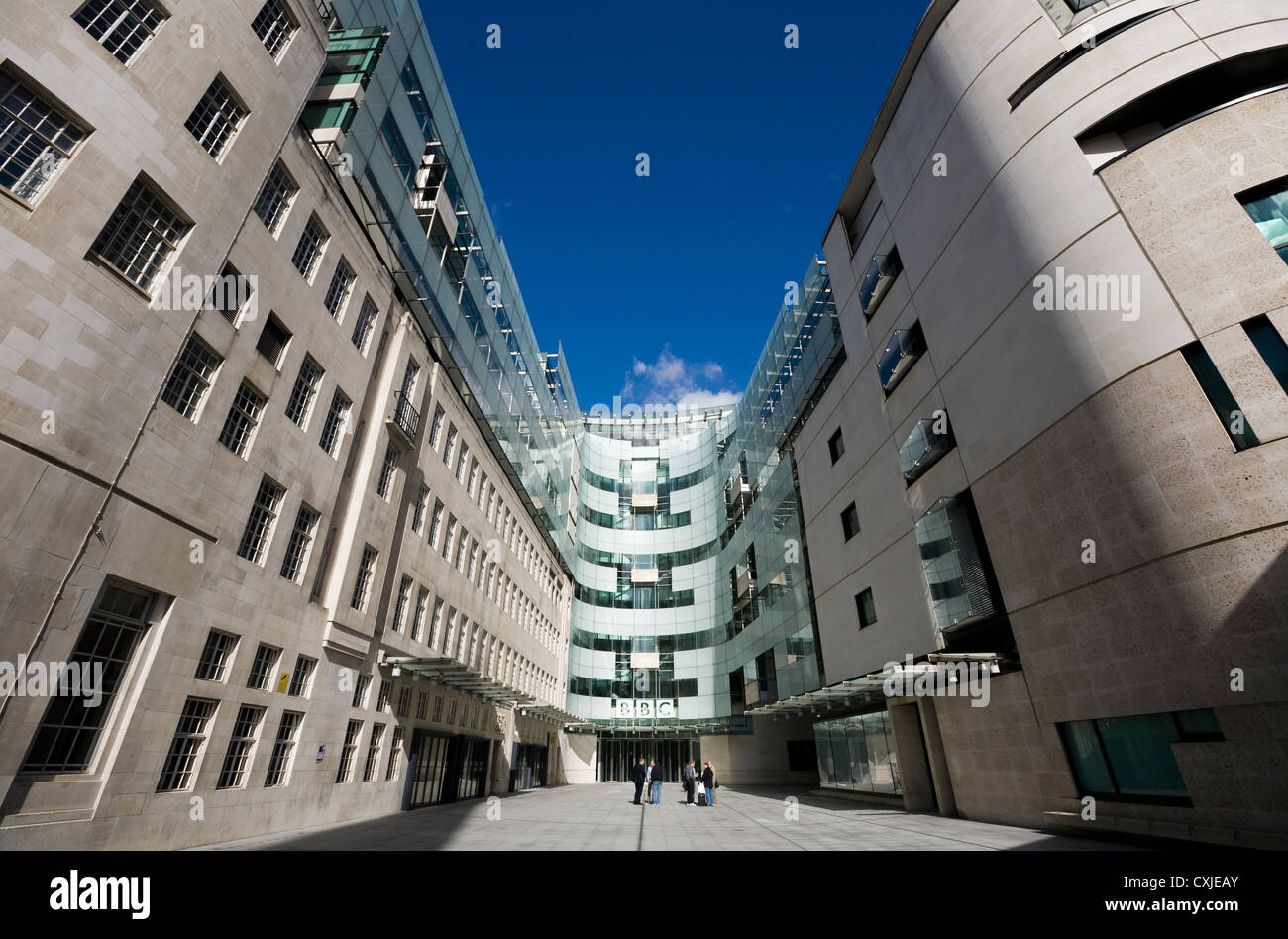 Bbc broadcasting house exterior london hi-res stock photography and ...