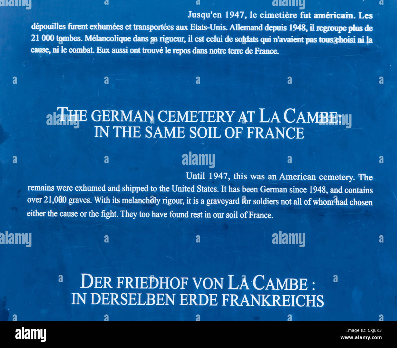 German war cemetery wwii ww2 hi-res stock photography and images - Alamy