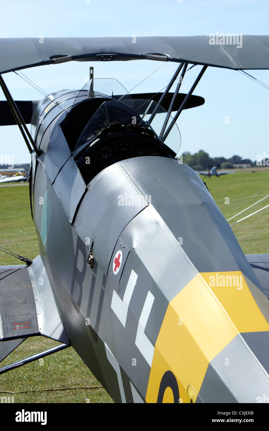 BUCKER BU 131 JUNGMANN (YOUNG MAN) BU+CC WK NR 1109 Stock Photo - Alamy