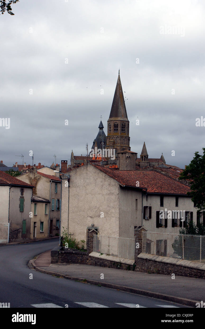 LE DORAT, TOWN Stock Photo - Alamy