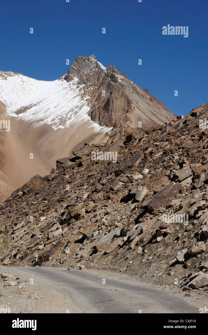 Landscape between Baralacha La (Bara-Lacha-Pass, 4890m) and Sarchu ...