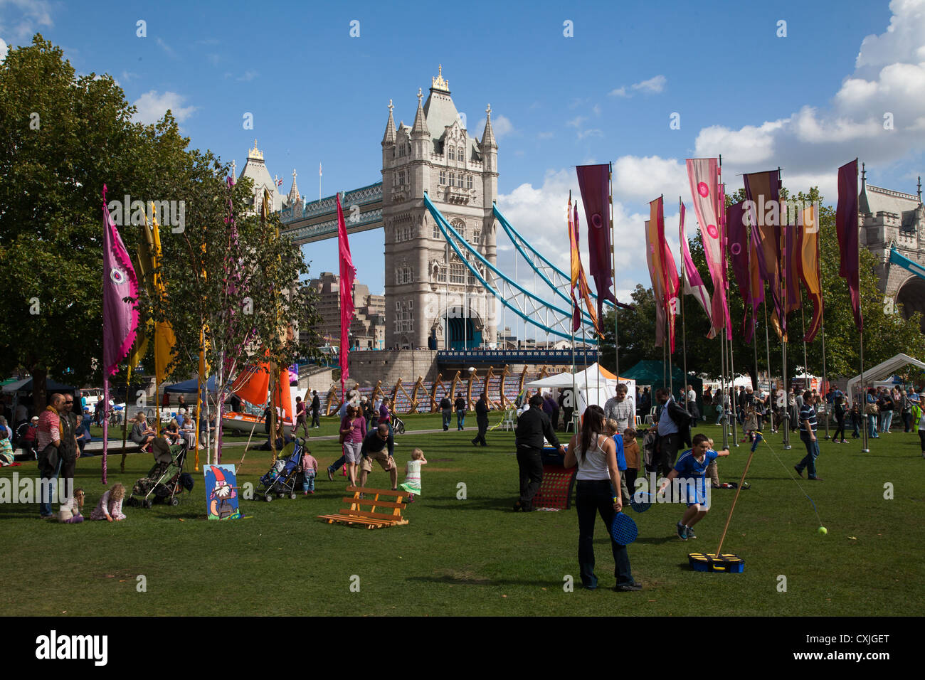 during Thames Festival Stock Photo - Alamy