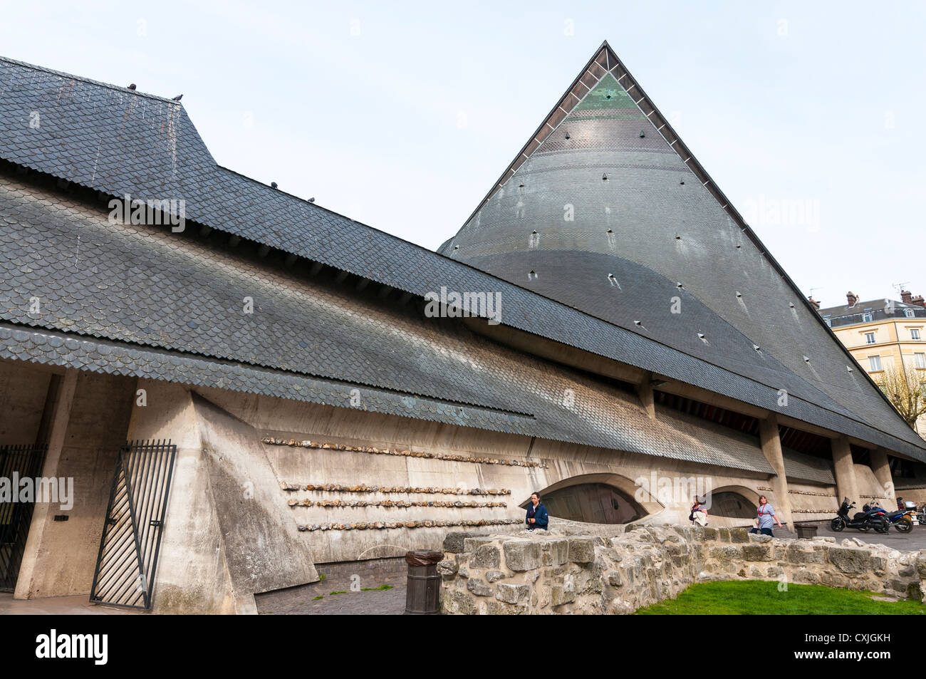 joan of arc church,Rouen, Normandy, France, Europe Stock Photo - Alamy