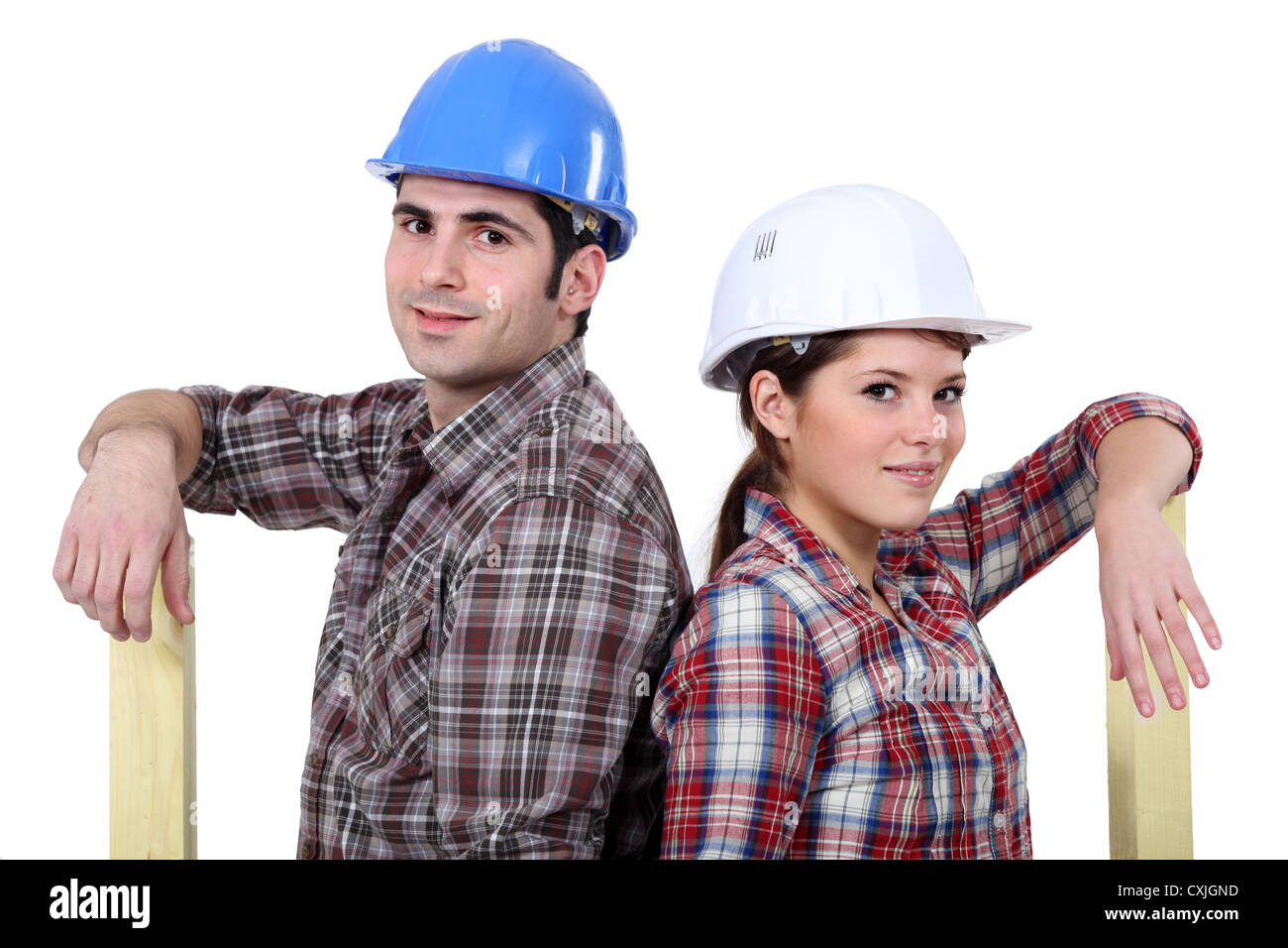 Coveralls back hi-res stock photography and images - Alamy